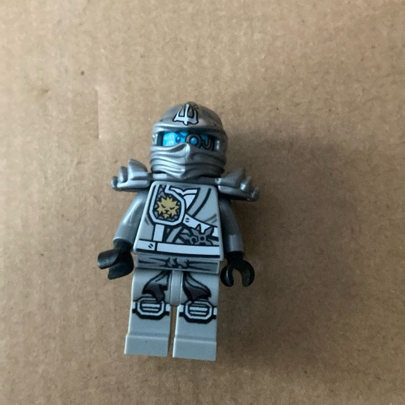Lego | Toys | Lego Zane Jungle Robe Silver Titanium Ninjago Minifigure ...